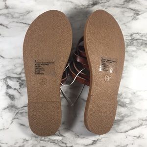 Universal Thread | Shoes | Universal Thread Brown Strappy Boho Thong ...